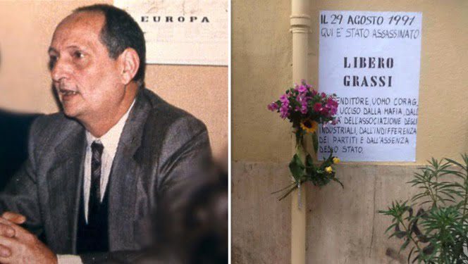 28 anni fa l'omicidio di Libero Grassi, era rimasto solo