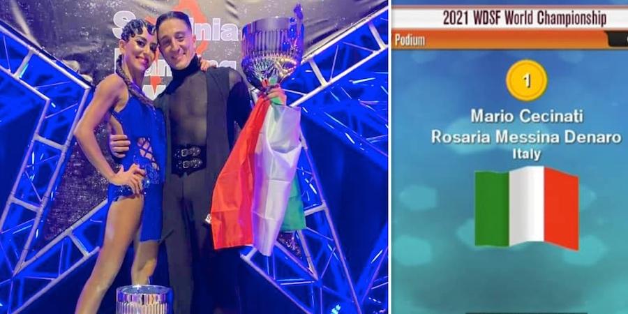 🏆 Si avvera il sogno di Sara e Mario, Campioni del Mondo 10 Balli