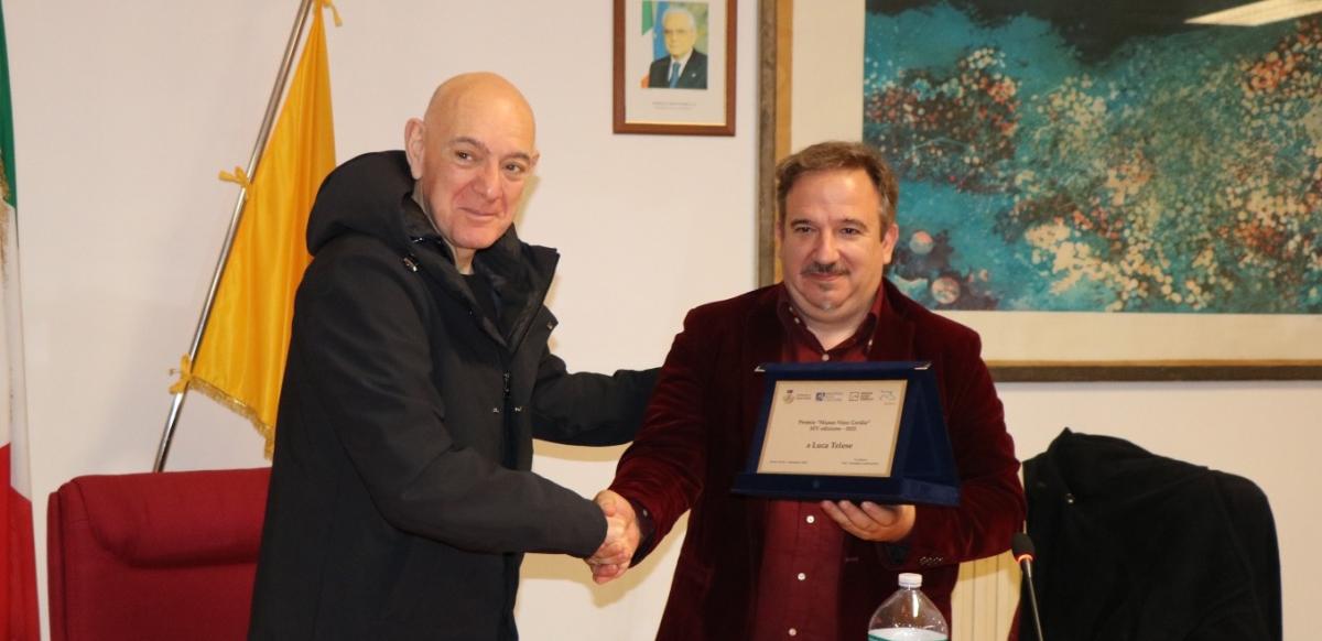 Santa Ninfa, consegnato il premio «Cordio» al giornalista Luca Telese