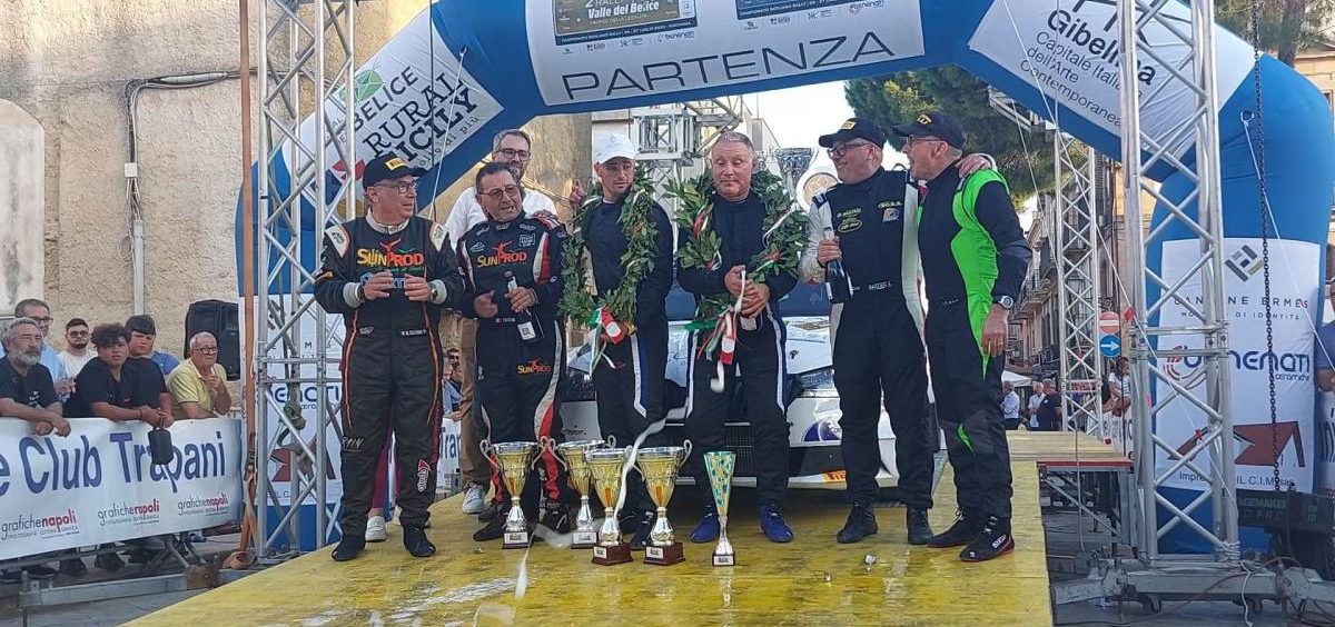 Spettacolo al Rally Valle del Belìce: sul podio Mistretta, Riolo e Nastasi
